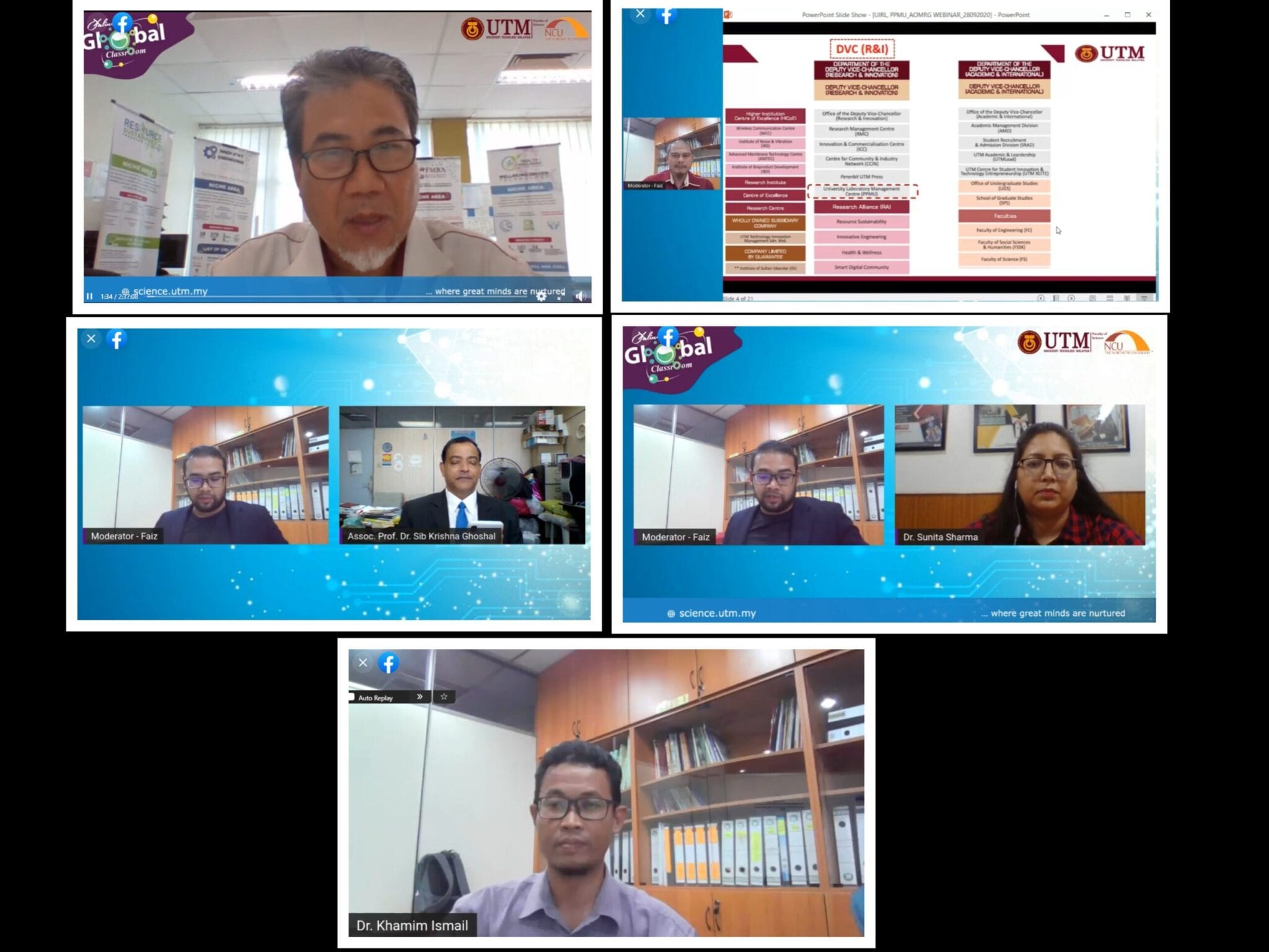 UTM-NCU India Webinar on Potential Anti-Viral and Anti-Bacterial ...
