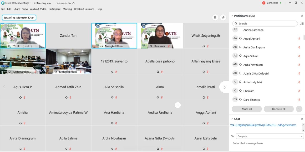 Online Global Classroom (OGC) on Rethinking the Future of Historic ...