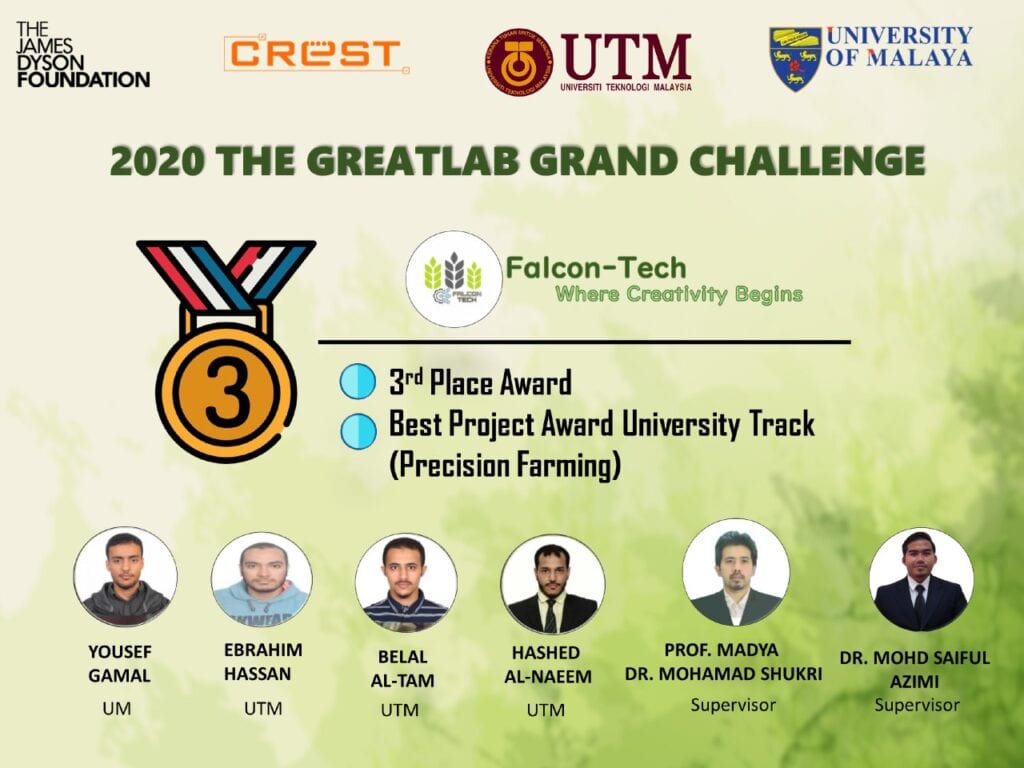 UTM Collaboration Team Won The Best Project Award and Third Place in ...