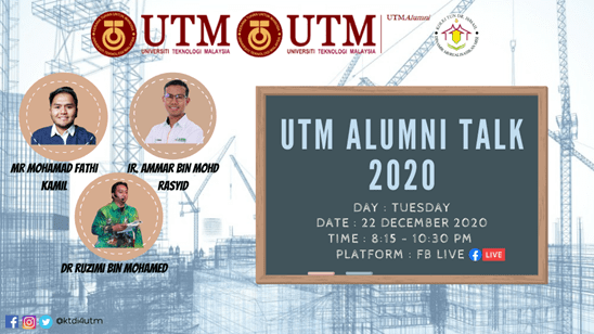 UTM Alumni Talk '20 for Future Engineers | UTM NewsHub