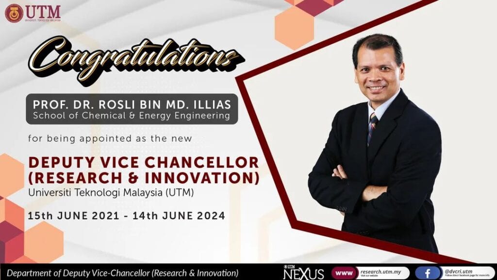 Welcome on Board the New Deputy Vice Chancellor (Research & Innovation ...