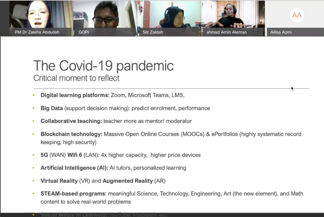 Online Distance Learning (ODL) traditionally defined as the ...