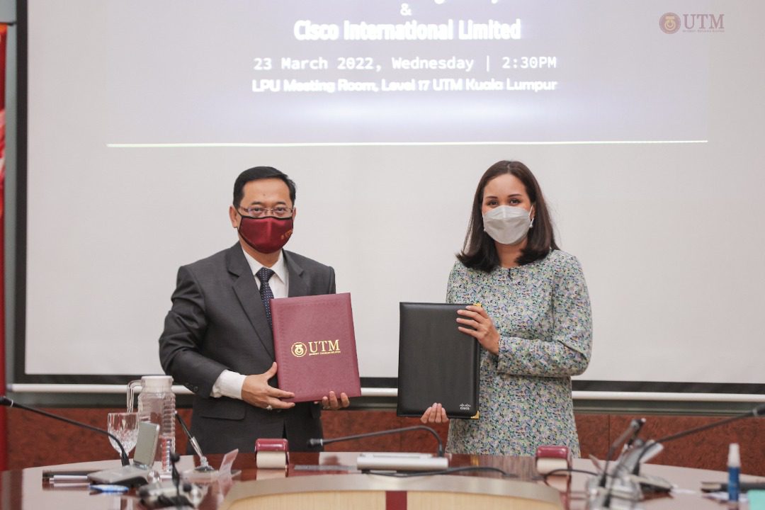 UTM Signs MoU with Cisco for the Benefit of Academic and Research | UTM ...