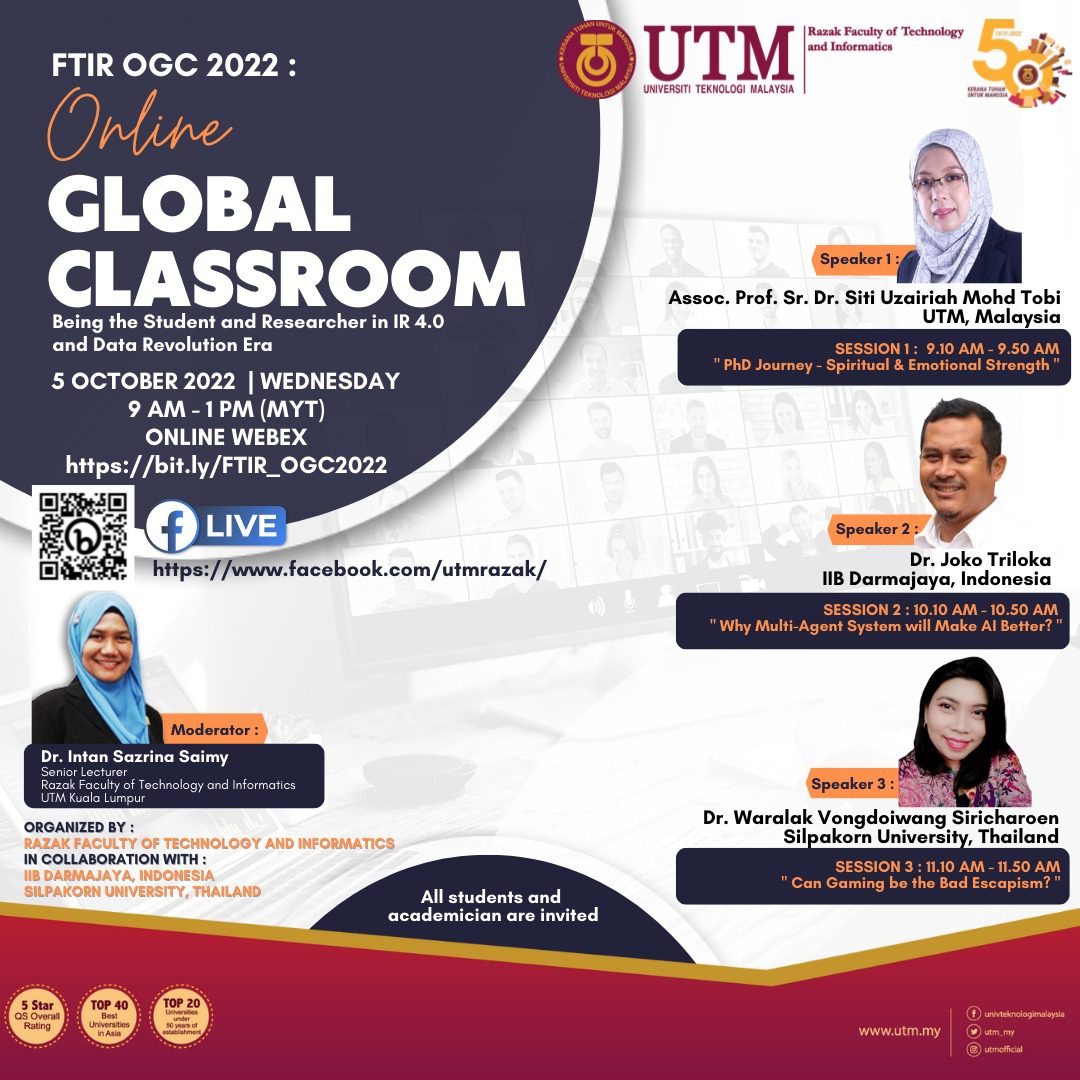'Online Global Classroom' An Event Organized by Combination of 3 Universities from Malaysia ...
